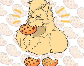 Ych Furry Stickers | Etsy