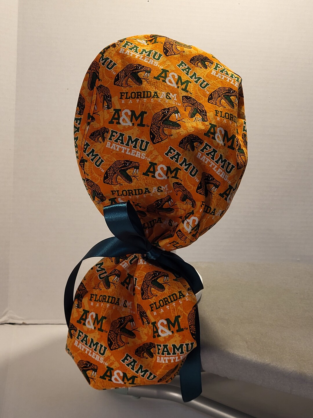 FAMU Long Ponytail Scrub Cap - Etsy