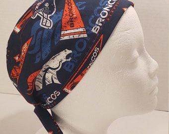Denver Broncos Skull Cap - Etsy