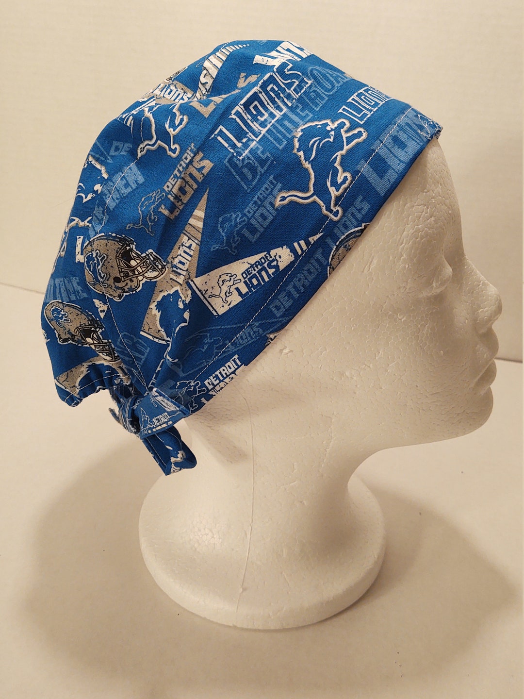 Detroit Lions Unisex Scrub Cap - Etsy