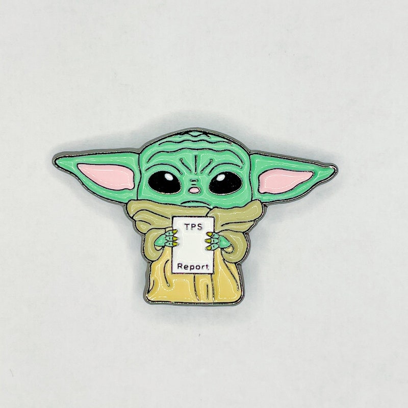 Grogu Enamel Pin - Etsy