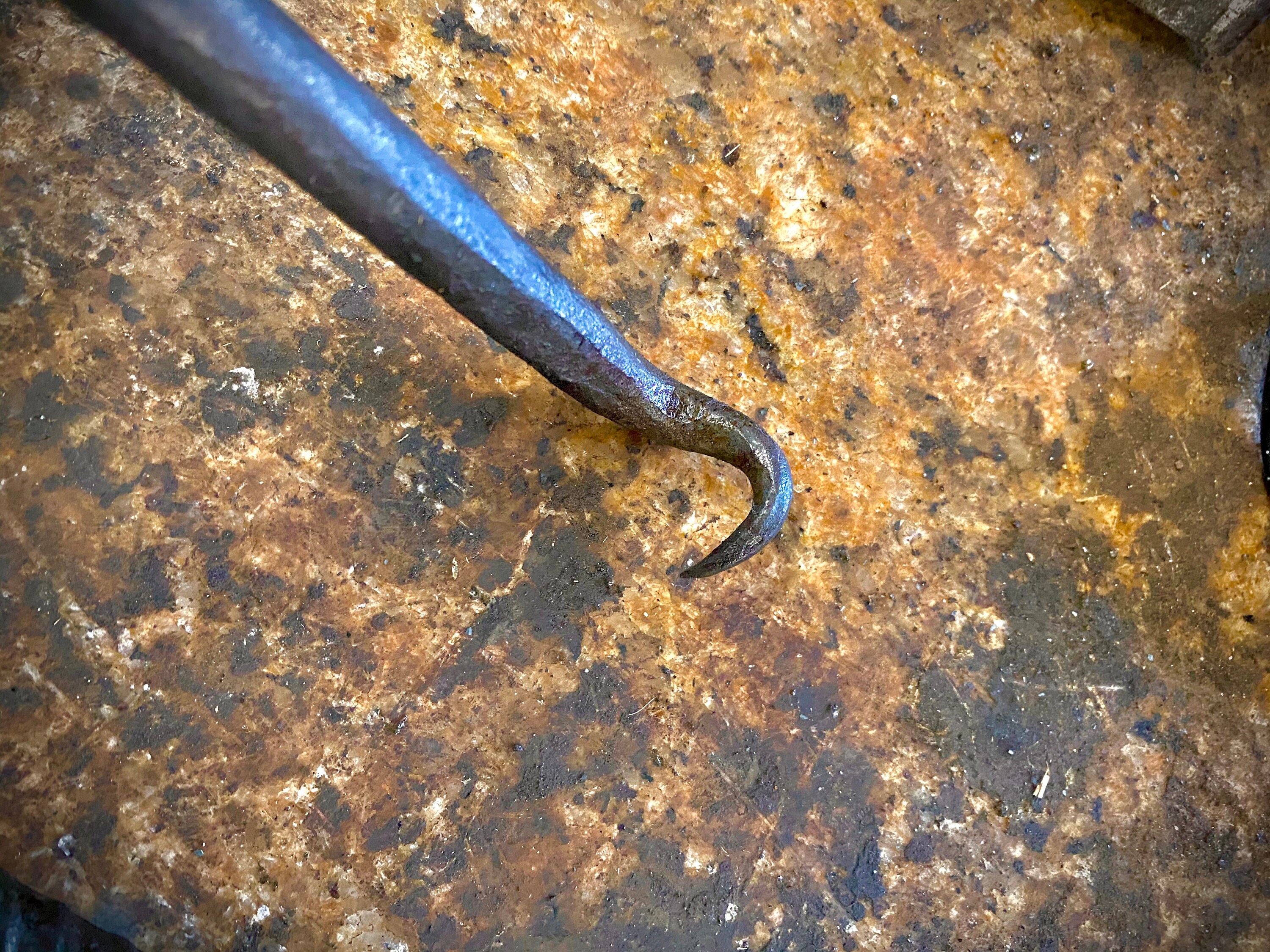 Blacksmith Made Forged Meat Turner Steak Flipper With Bottle - Etsy