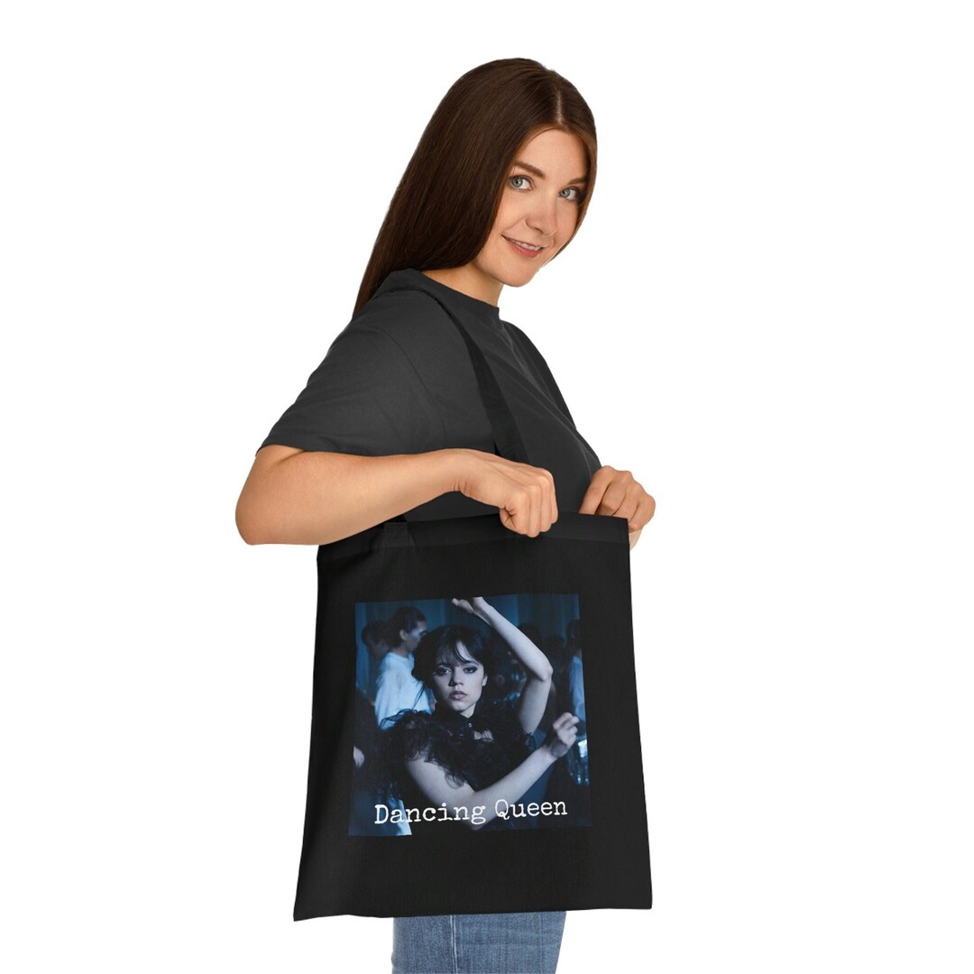 Wednesday Addams Bag, Wednesday Fan Tote Cotton Bag, Dancing Queen Tote ...