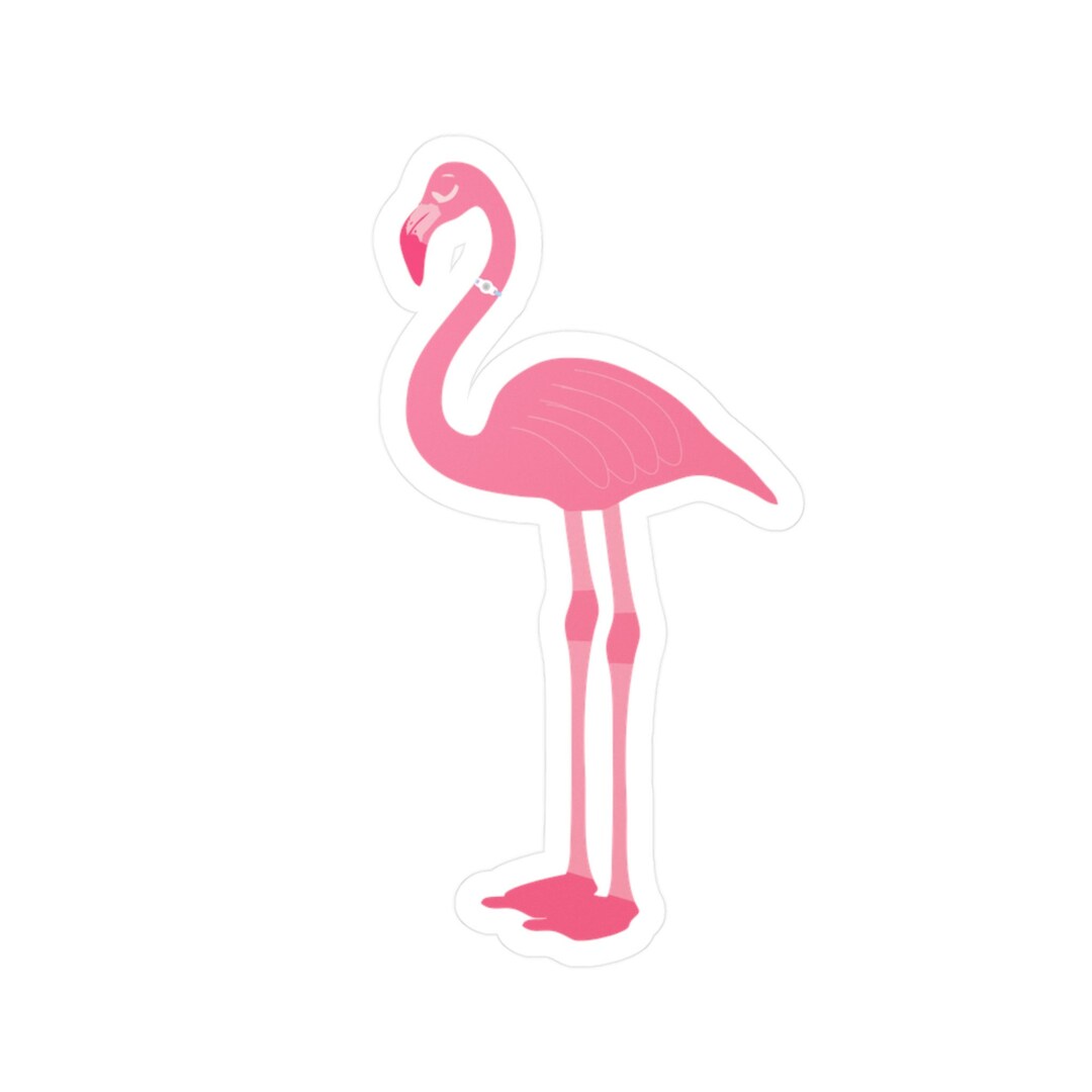 Tracheostomy Flamingo Sticker/trach Sticker/tubie Sticker/super Tubie ...