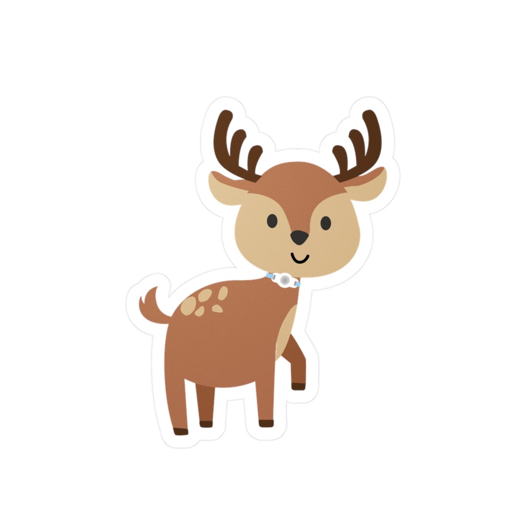 Tracheostomy Reindeer Sticker/trach Sticker/tubie Sticker/super Tubie ...