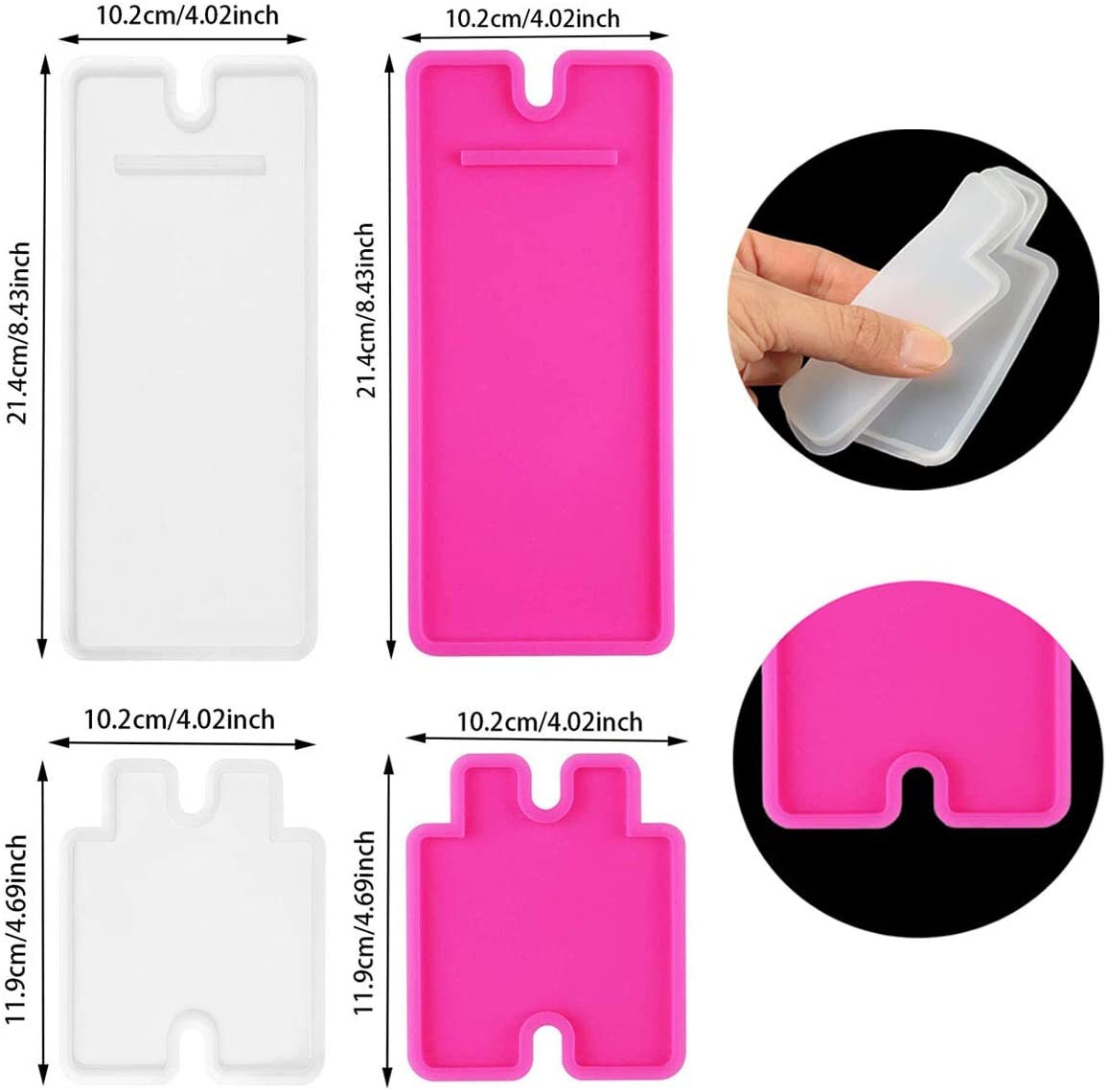 Cell Phone Stand Resin Mold Silicone Mobile Phone Holder | Etsy