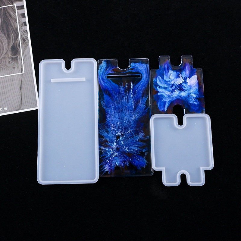 Cell Phone Stand Resin Mold Silicone Mobile Phone Holder | Etsy