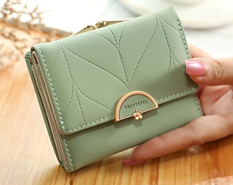 Three Fold Leather Wallet - Etsy