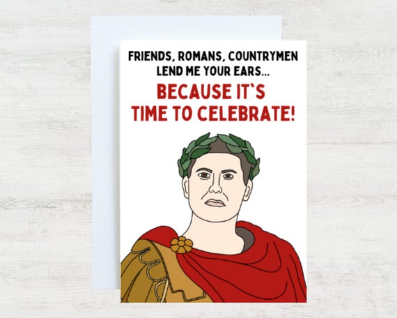 Roman Birthday Memes Roman Empire Greeting Card Funny Roman Empire