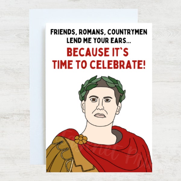 Funny History Greeting Cards - Etsy UK