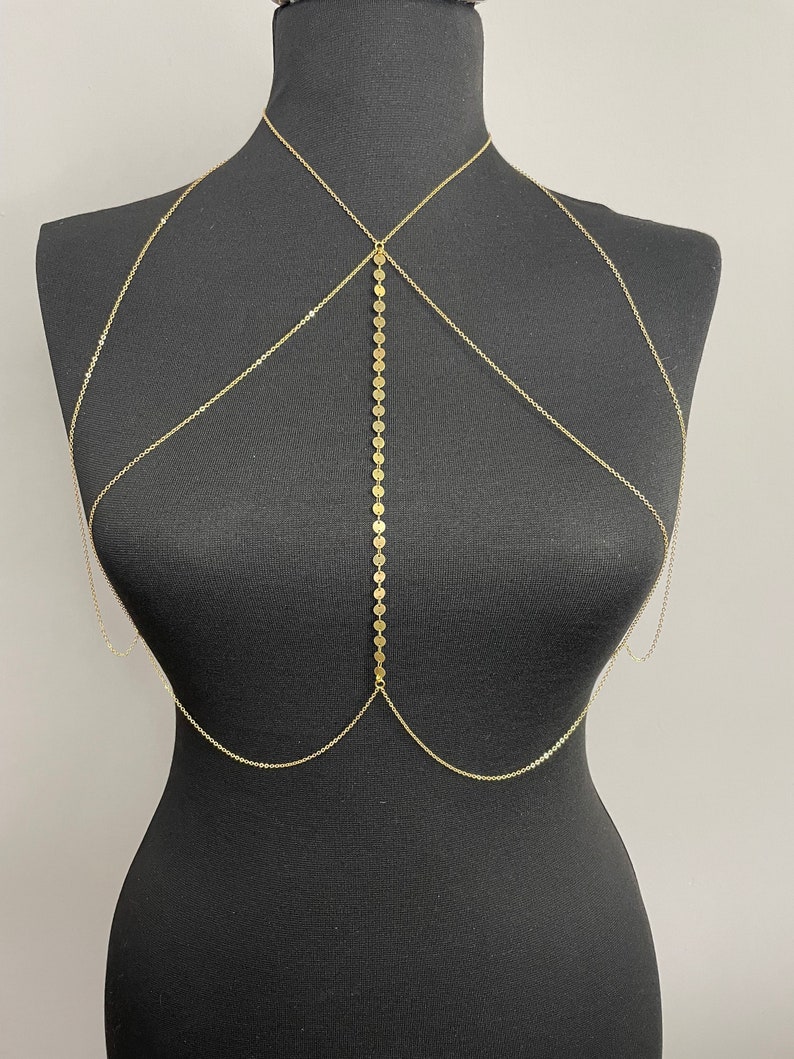 Body Jewelry Body Jewelrybody Chainlayered Body Chain - Etsy