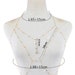 Body Jewelry 14K Gold Plated Body Chainlayered Body Chain - Etsy Canada