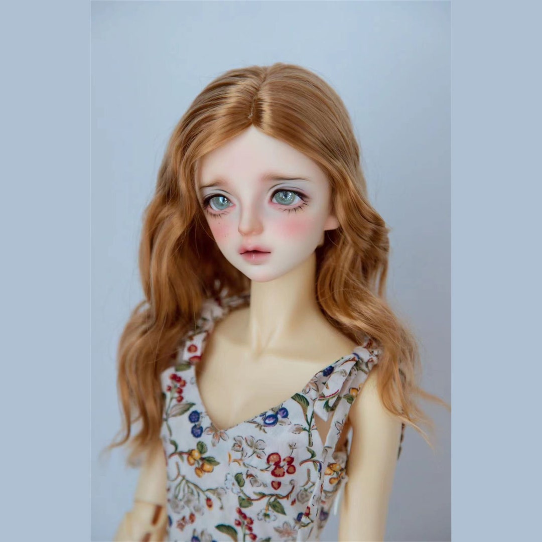 Custom Made BJD Long Wavy Hair High Temperature Heat Resistant - Etsy