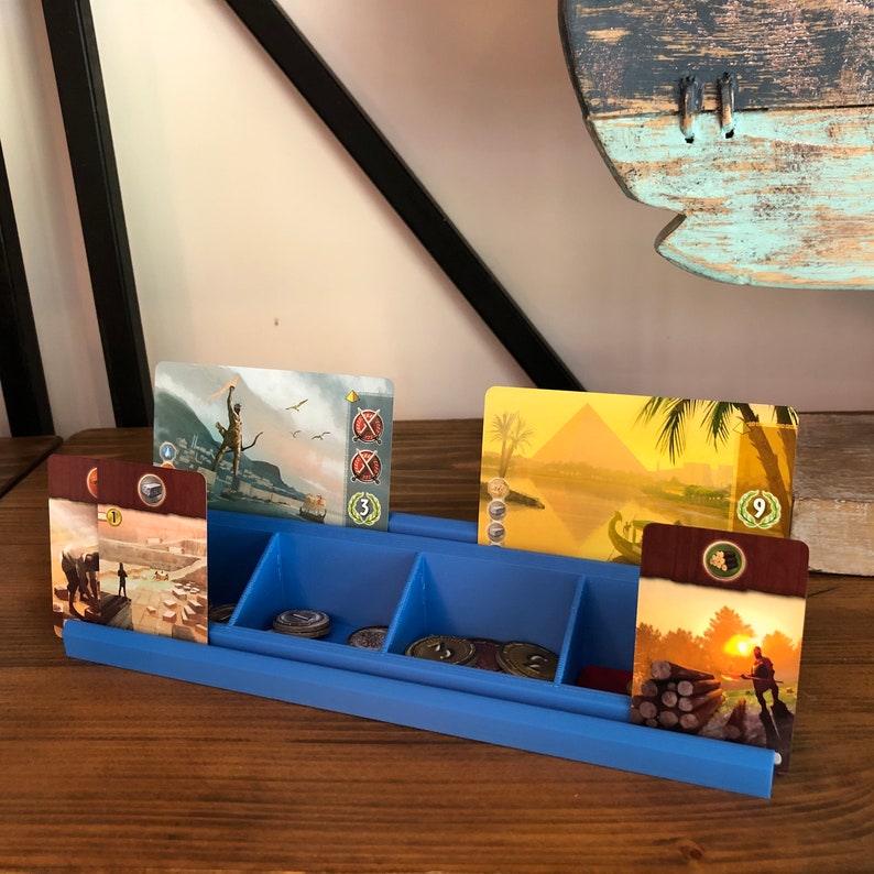 Card Holder & Token/bit Organizer for Board Games - STL Digital File ...