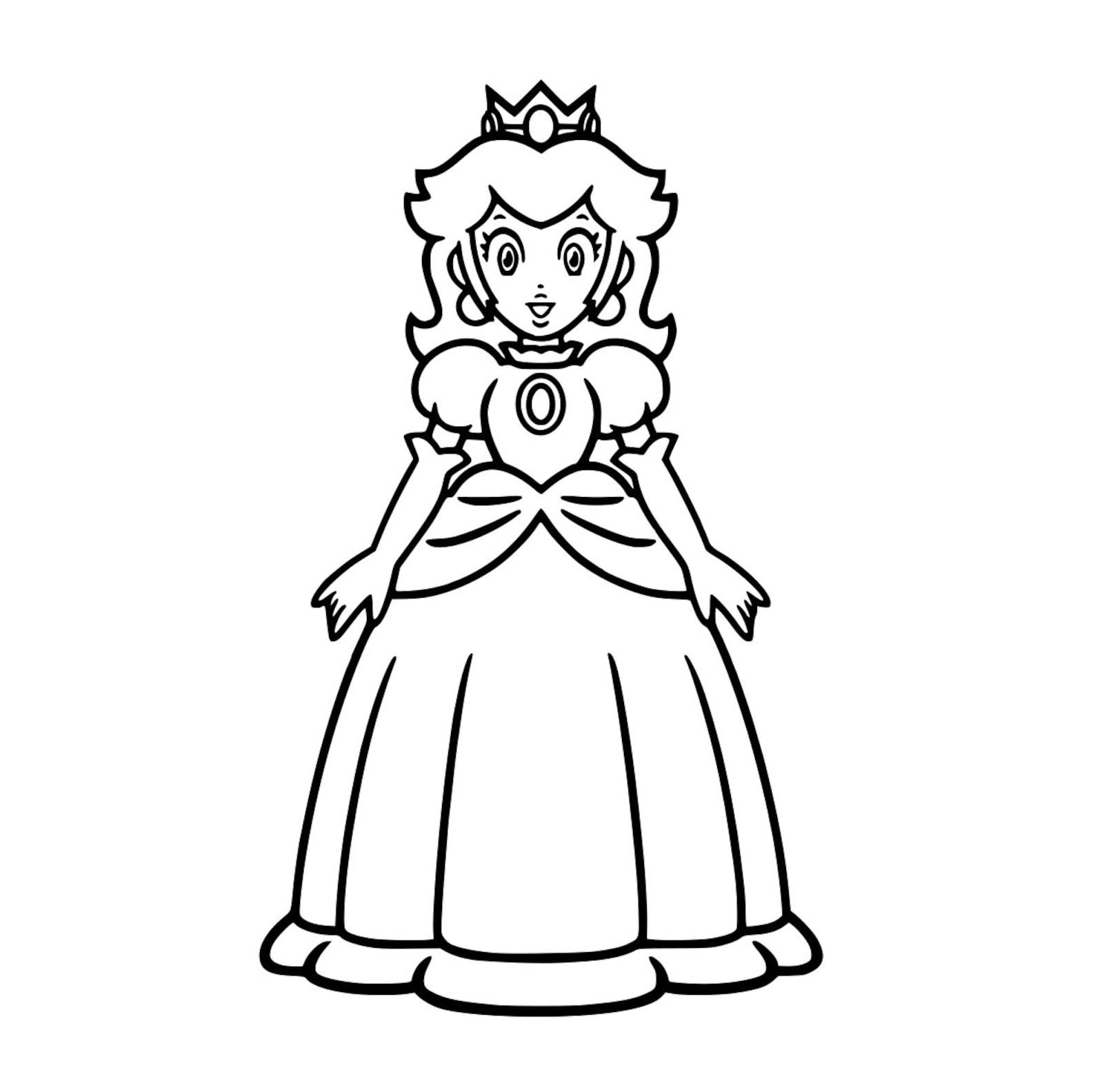 Peach Full Body SVG File | Cricut | Cut File | PNG - Etsy