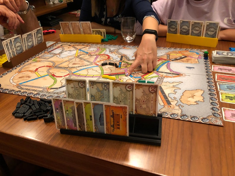 Card Holder & Token/bit Organizer for Board Games - STL Digital File ...