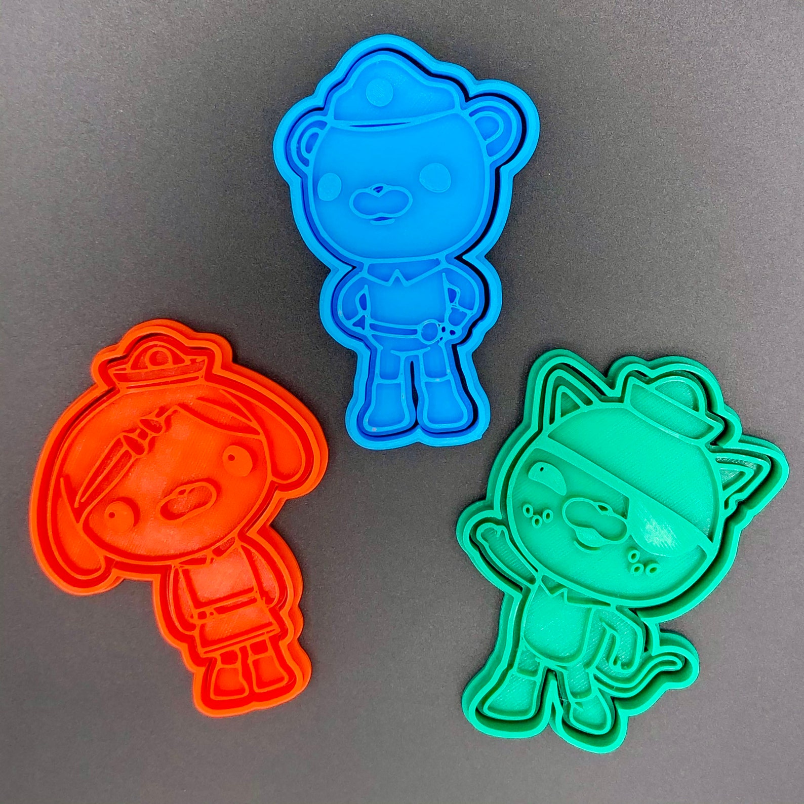 Octonauts Cookie Cutter Set of STL Files (digital Download) - Etsy UK