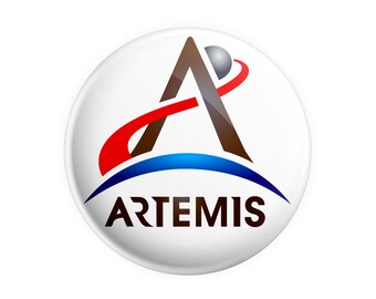 NASA Artemis Pin Badge - Etsy
