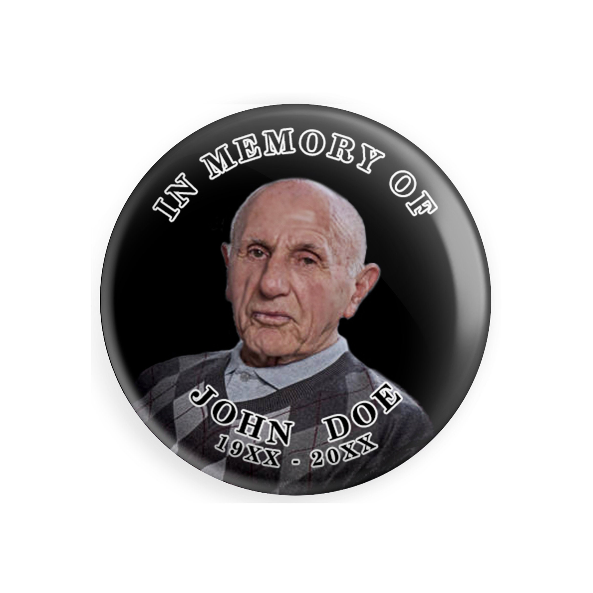 20x RIP Memorial Funeral 38mm Customizable Button Pin Badge - Etsy Canada