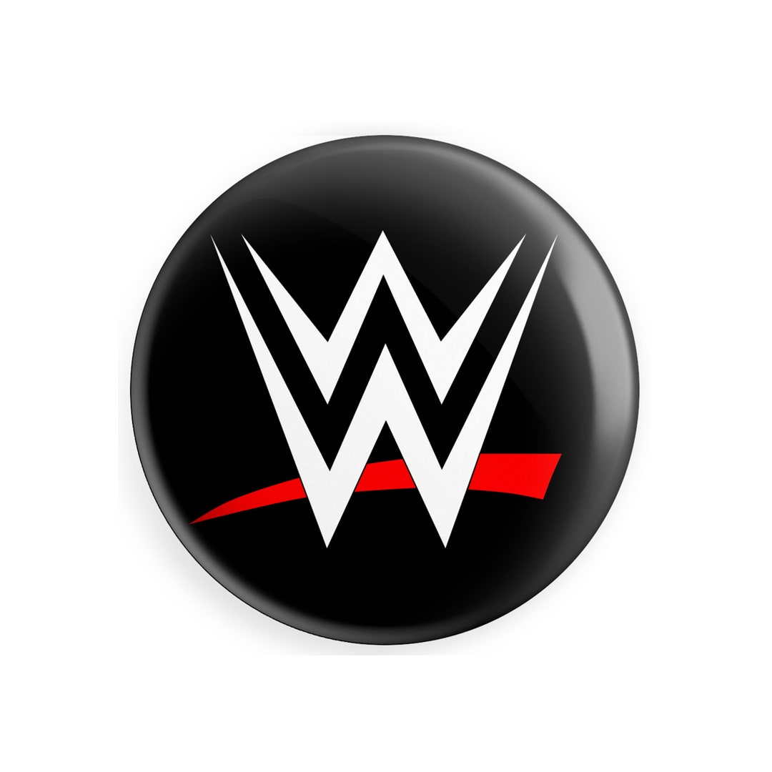 WWE Logo World Wrestling Entertainment 38mm Novelty Button Badge - Etsy
