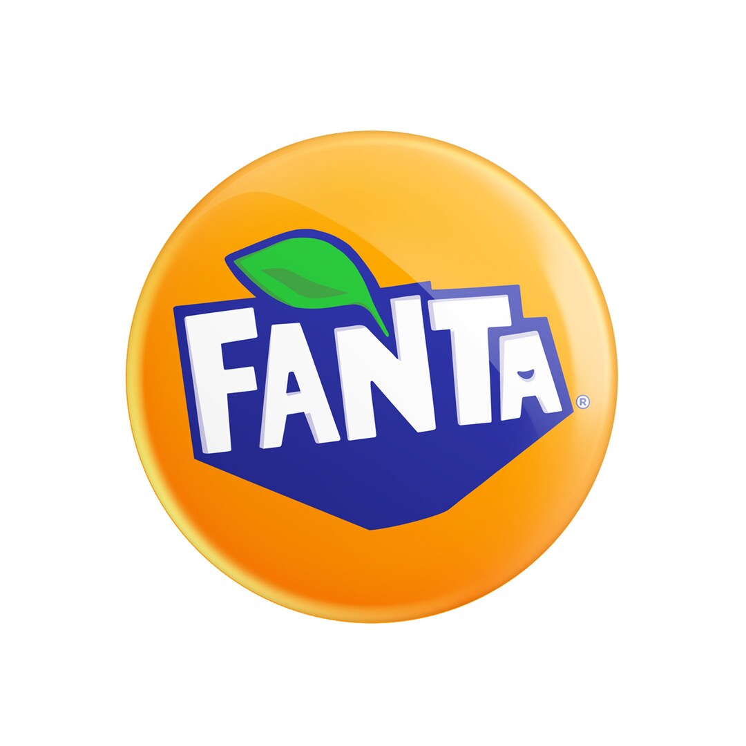 Fanta Orange Logo 1.5 / 37mm Novelty Button Pin Badge - Etsy