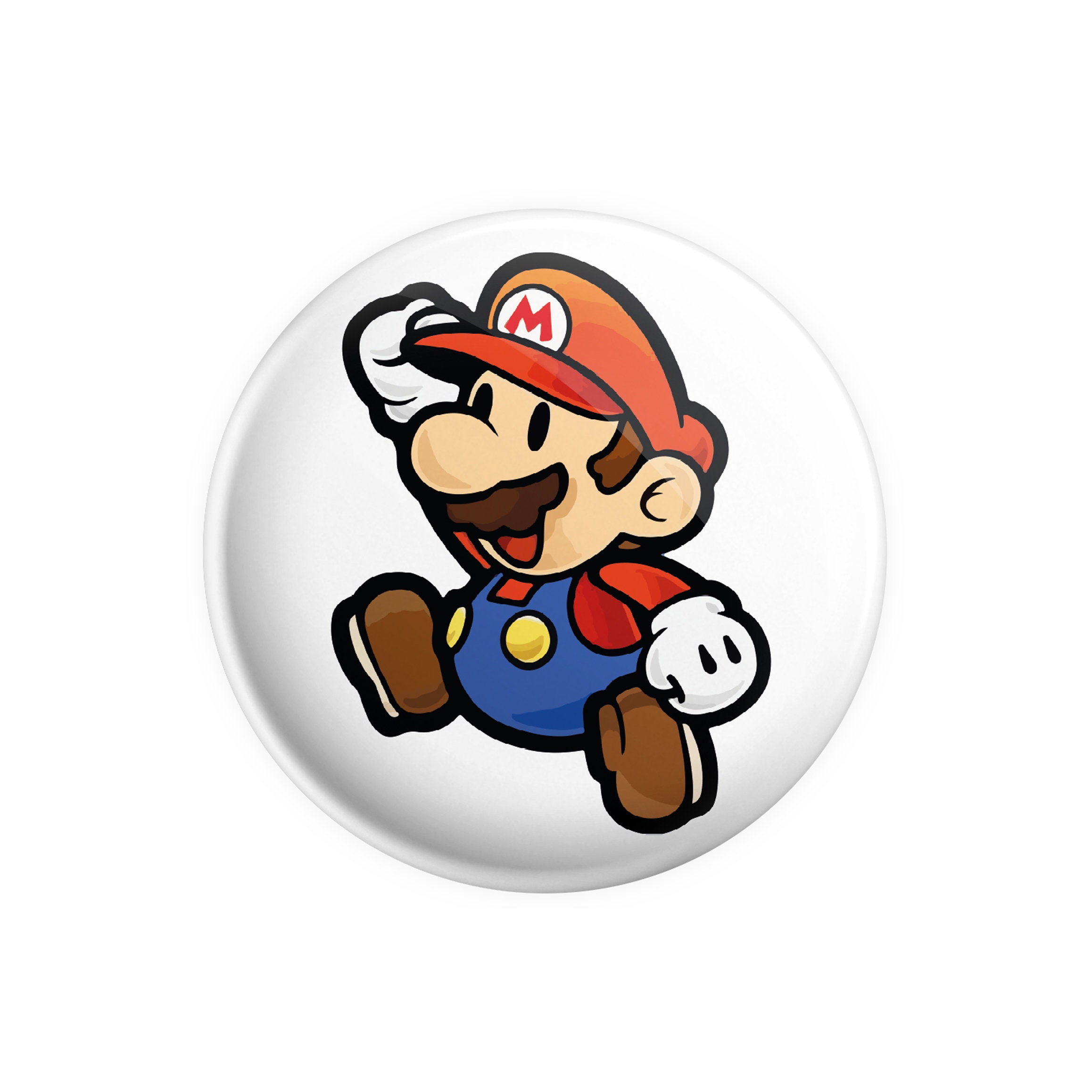 Super Mario Brothers Mario 1.5 38mm Pin Button Badge | Etsy