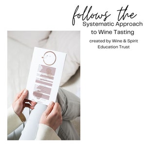 Wine Tasting Mats: Red & White Wine, WSET Method (digital Download) - Etsy