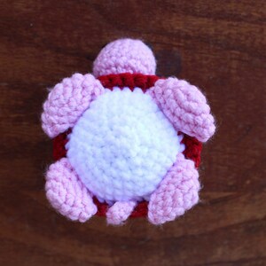 Strawberry Turtle | Handmade Crochet Turtle - Etsy