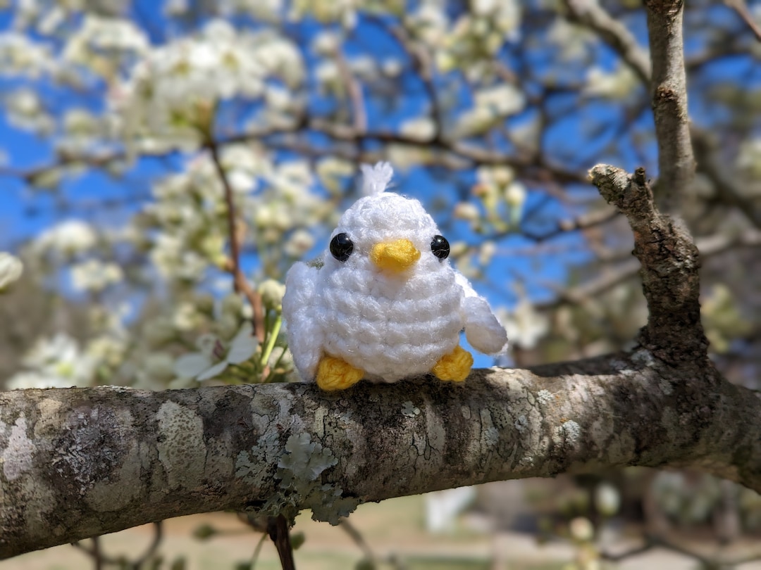 Sweet Crocheted Bird | Amigurumi | Pocket Friend - Etsy