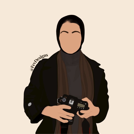 Custom Digital Illustration Faceless Detailed Illustration - Etsy