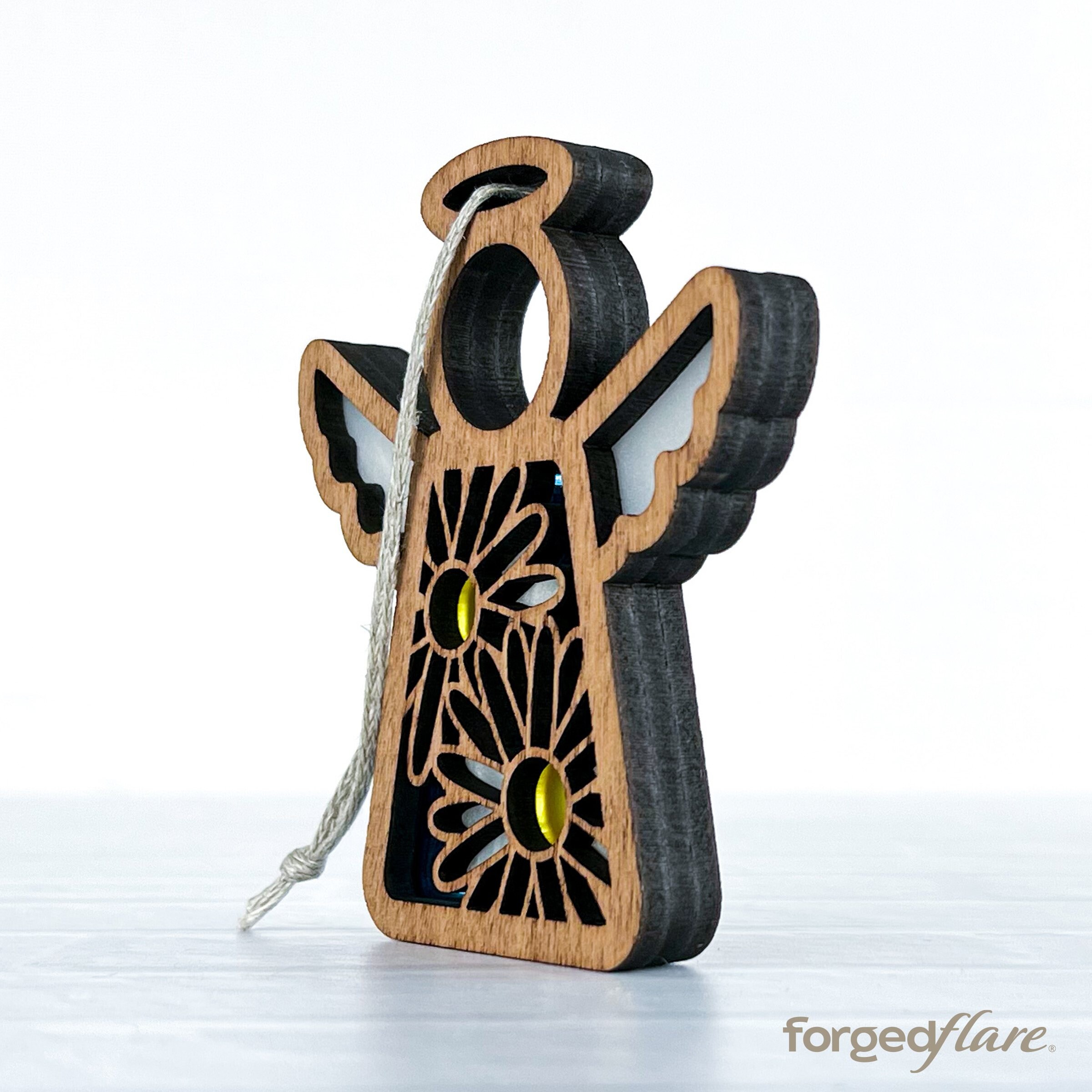 Angel Ornament Handmade Daisy Suncatcher for Windows Angel - Etsy