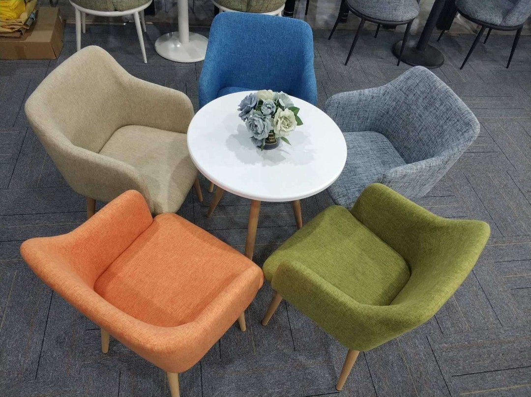 MOF Fabric Tub Chair Armchair Dining Chair K5 in Stock Now Etsy UK