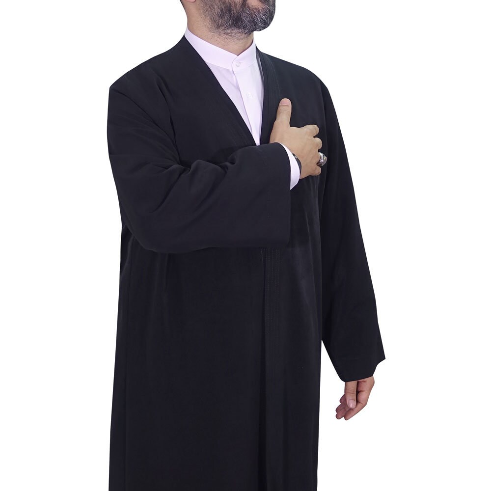 Black Buhara Jubbah for Men – Islamic Prayer Robe - Etsy