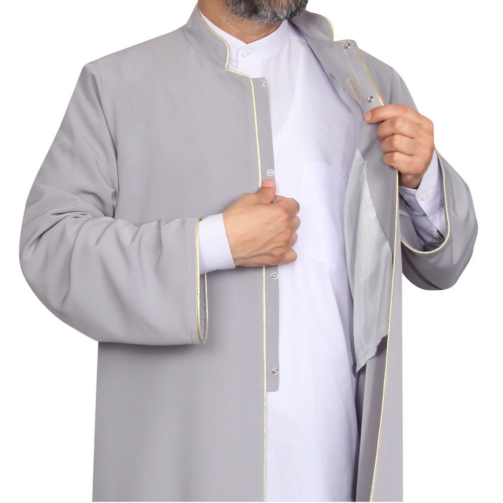 Islamic Mens Wear - Muslim Long Kurta - Jubbah for Men - Prayer Robe ...