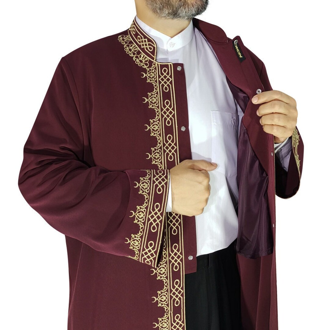 Islamic Mens Jubbah - Imam Jubbah - Prayer Robe - C043 - Etsy