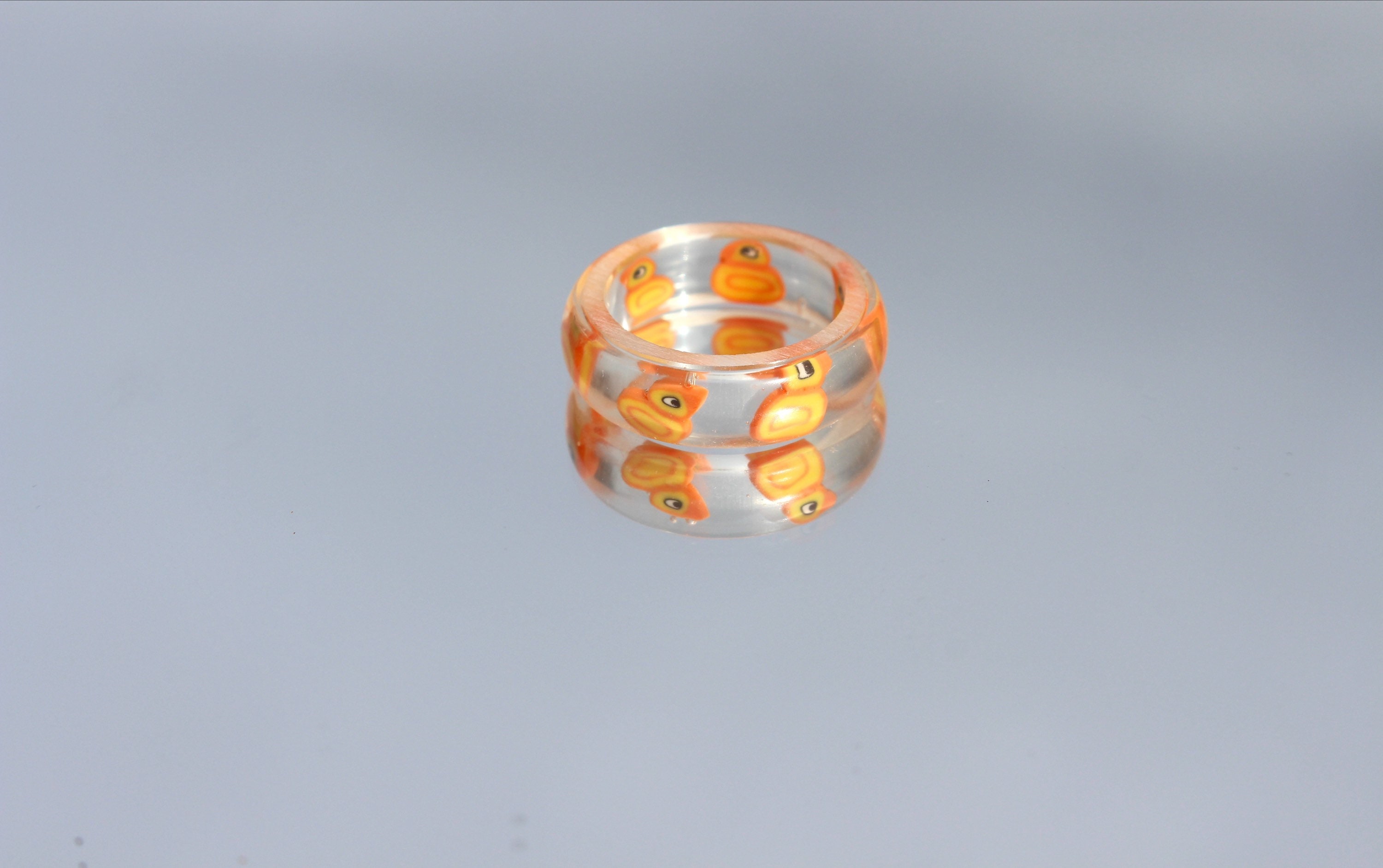Rubber Ducky Resin Ring Rubber Duck Ring Animal Resin Ring - Etsy