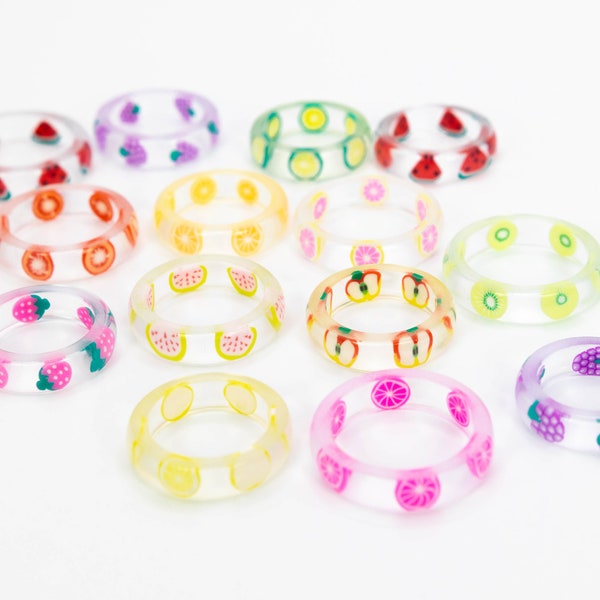 Resin Rings - Etsy