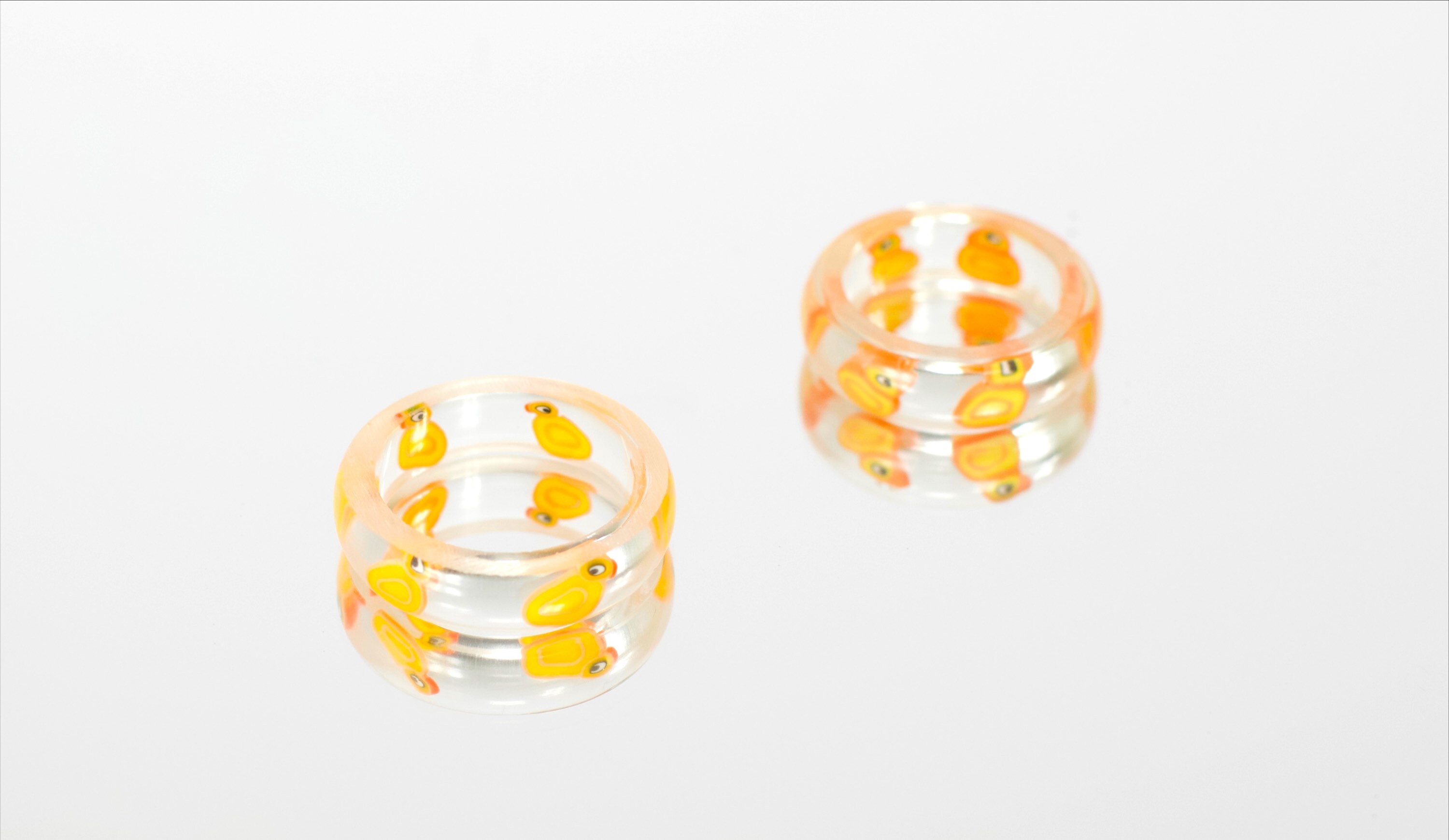 Rubber Ducky Resin Ring Rubber Duck Ring Animal Resin Ring - Etsy