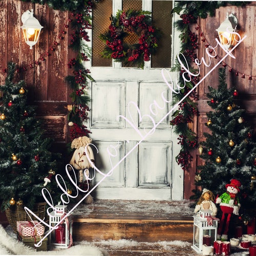 Digital Background Christmas Ornament Backdrop Digital - Etsy