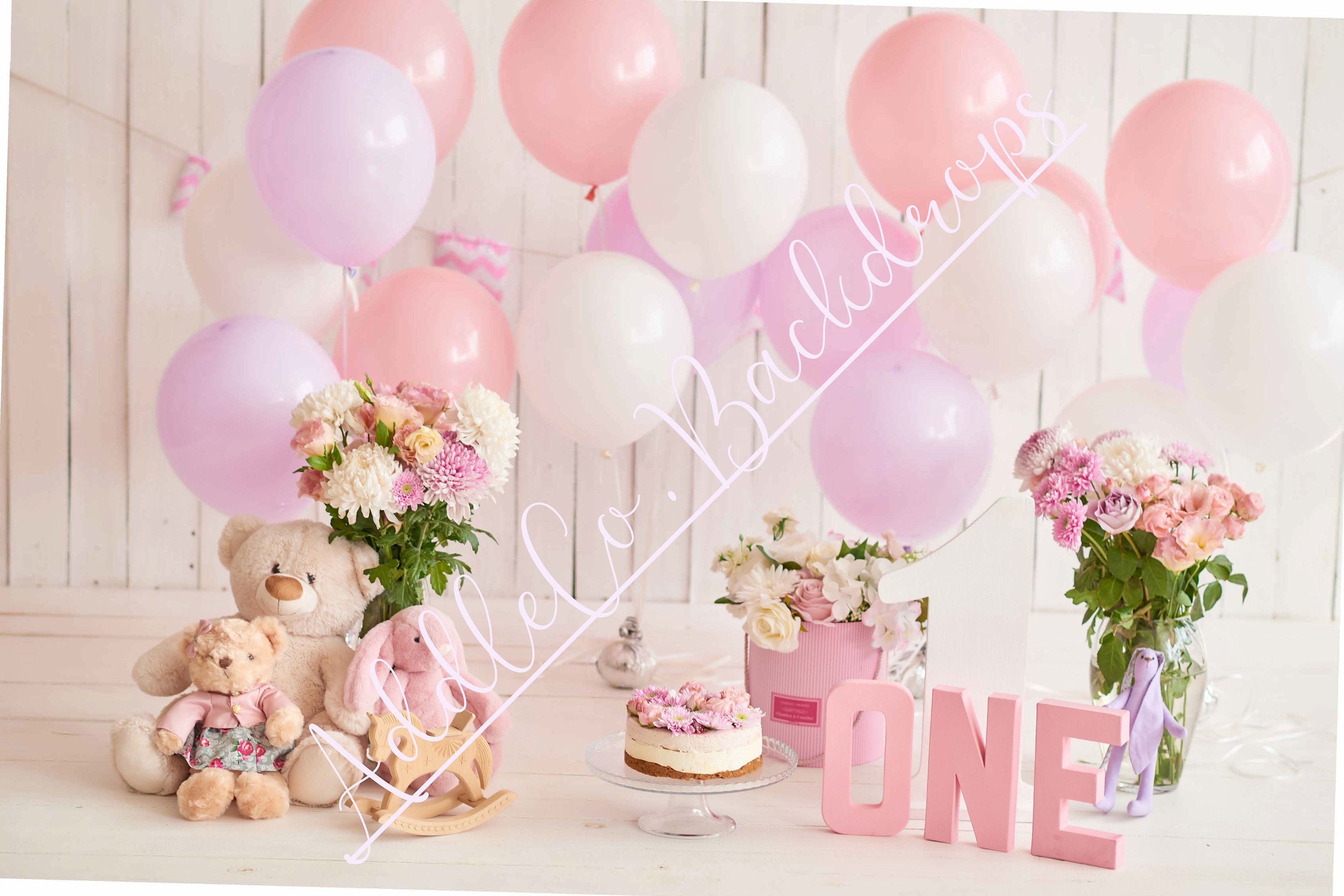 Digital Background First Birthday Digital Backdrop JPEG 1st | Etsy