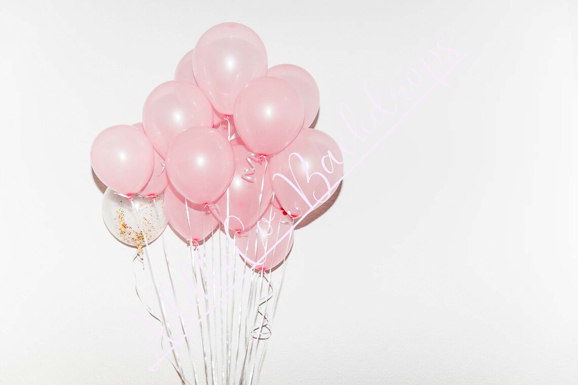 Digital Background Balloons Digital Backdrop Digital - Etsy