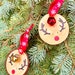 Wooden Christmas Tree Ornaments Christmas Decorations Gift - Etsy