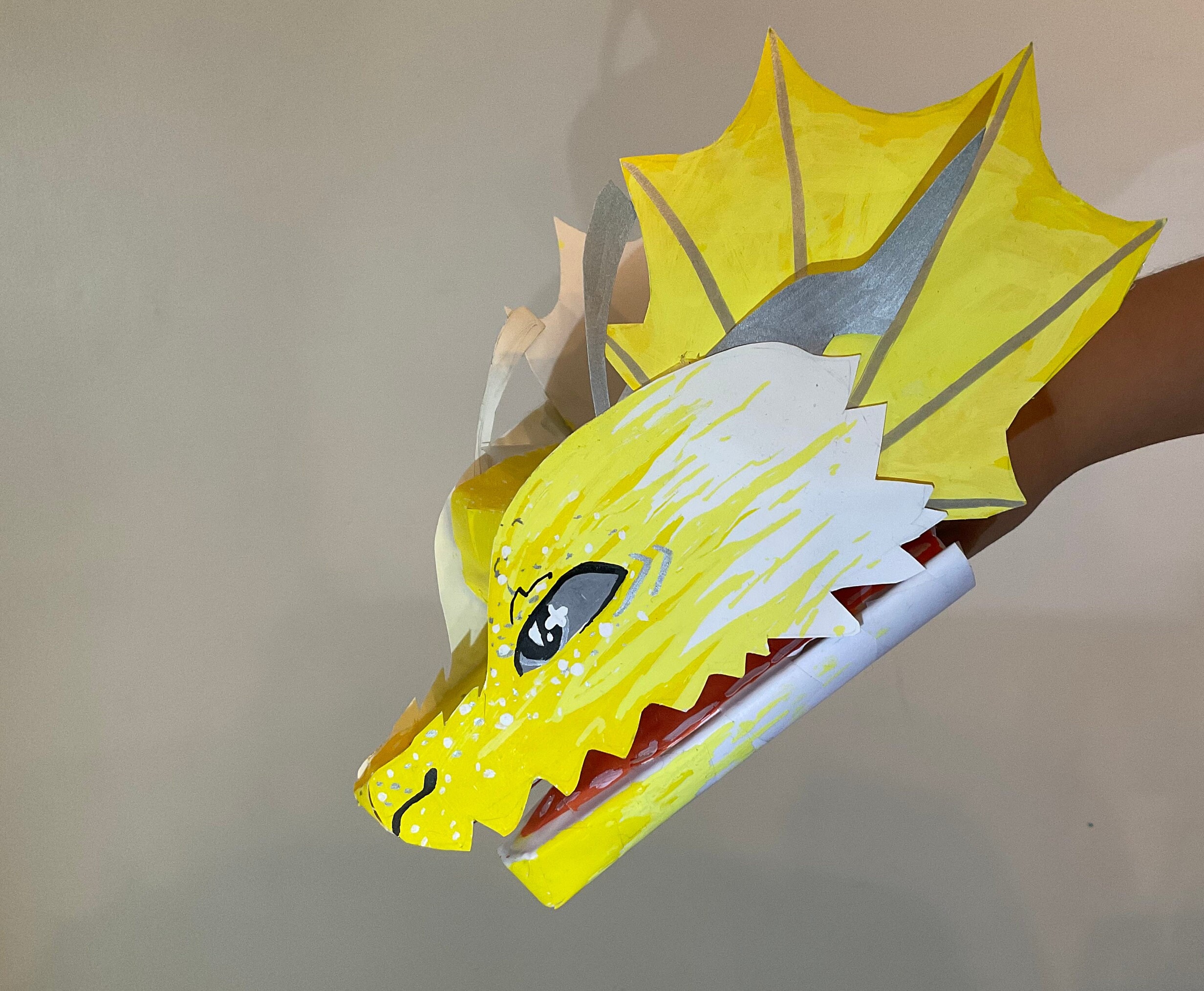 Custom Paper Dragon Puppets - Etsy