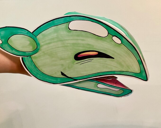 Jelly Paper Dragon Puppet - Etsy