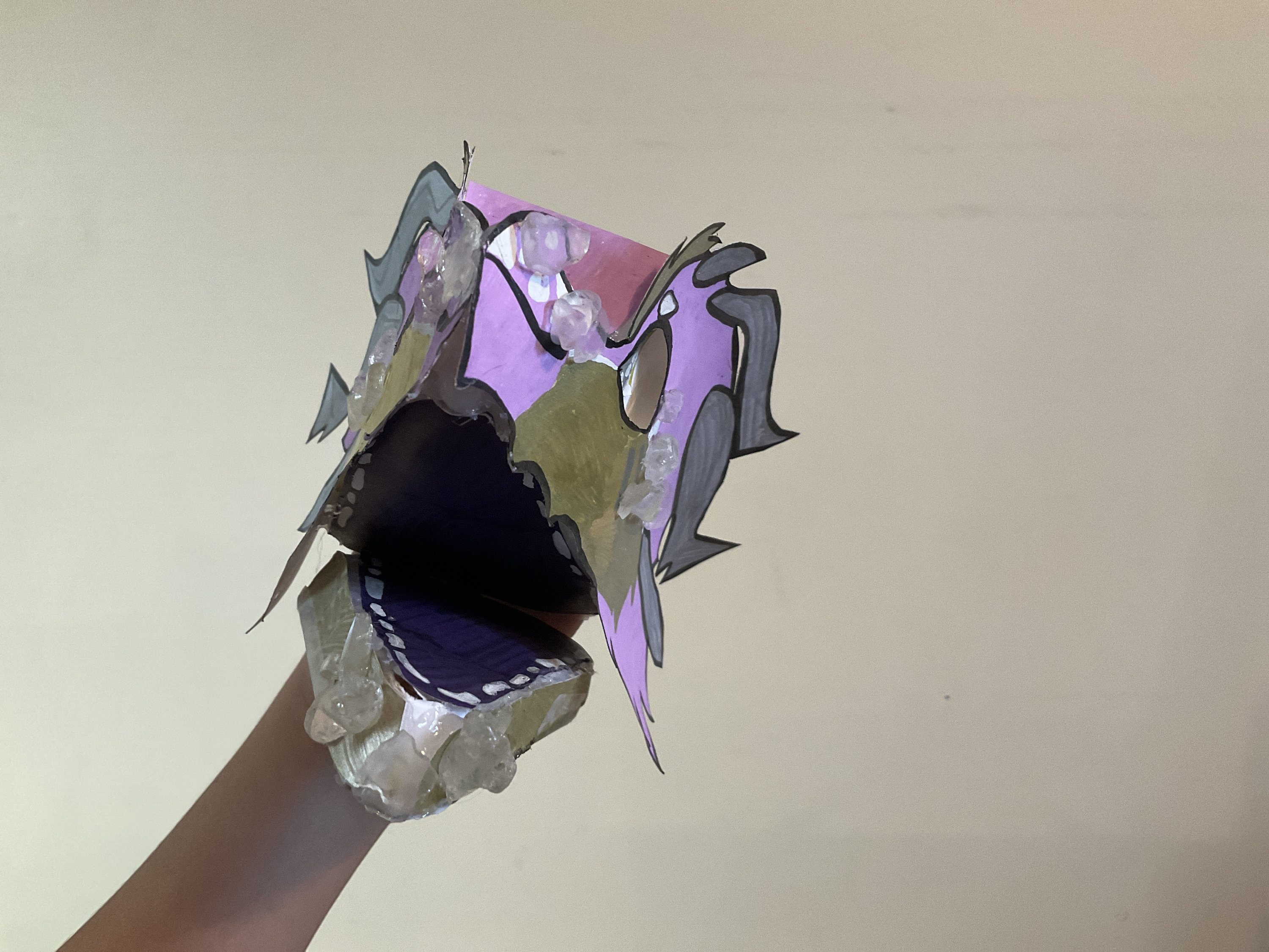 Custom Paper Dragon Puppets - Etsy