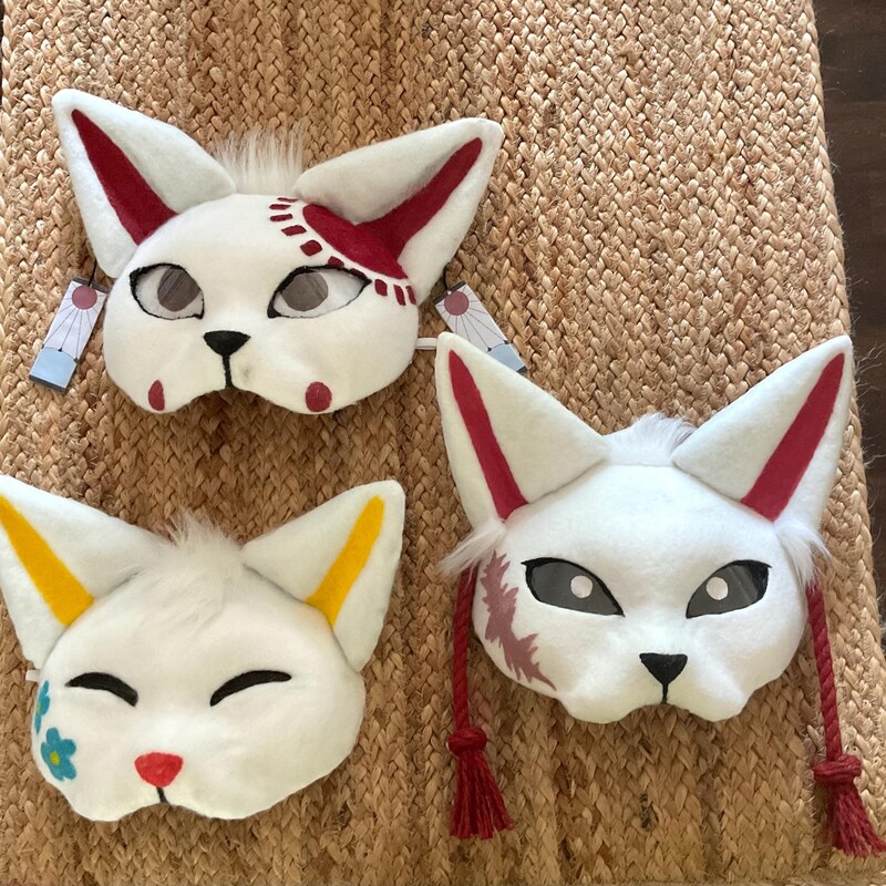 Demon Slayer Mask - Etsy