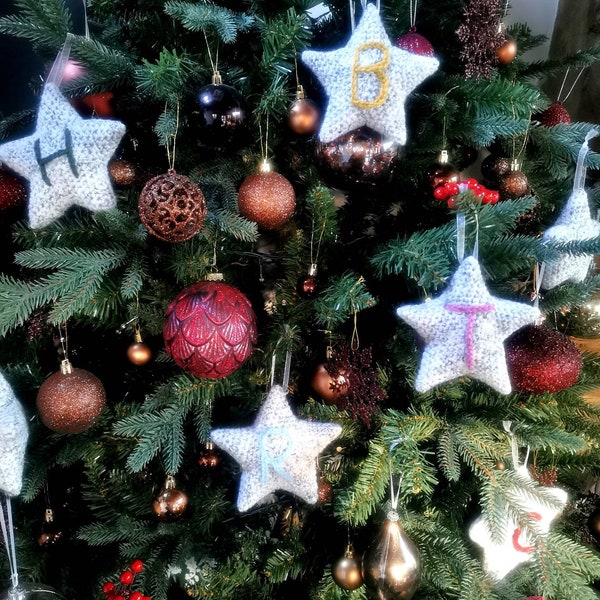 Knitted Tree Topper - Etsy UK