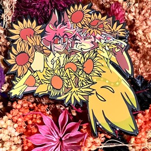 Golden Hour a Hazbin Hotel Radiohusk Enamel Pin - Etsy