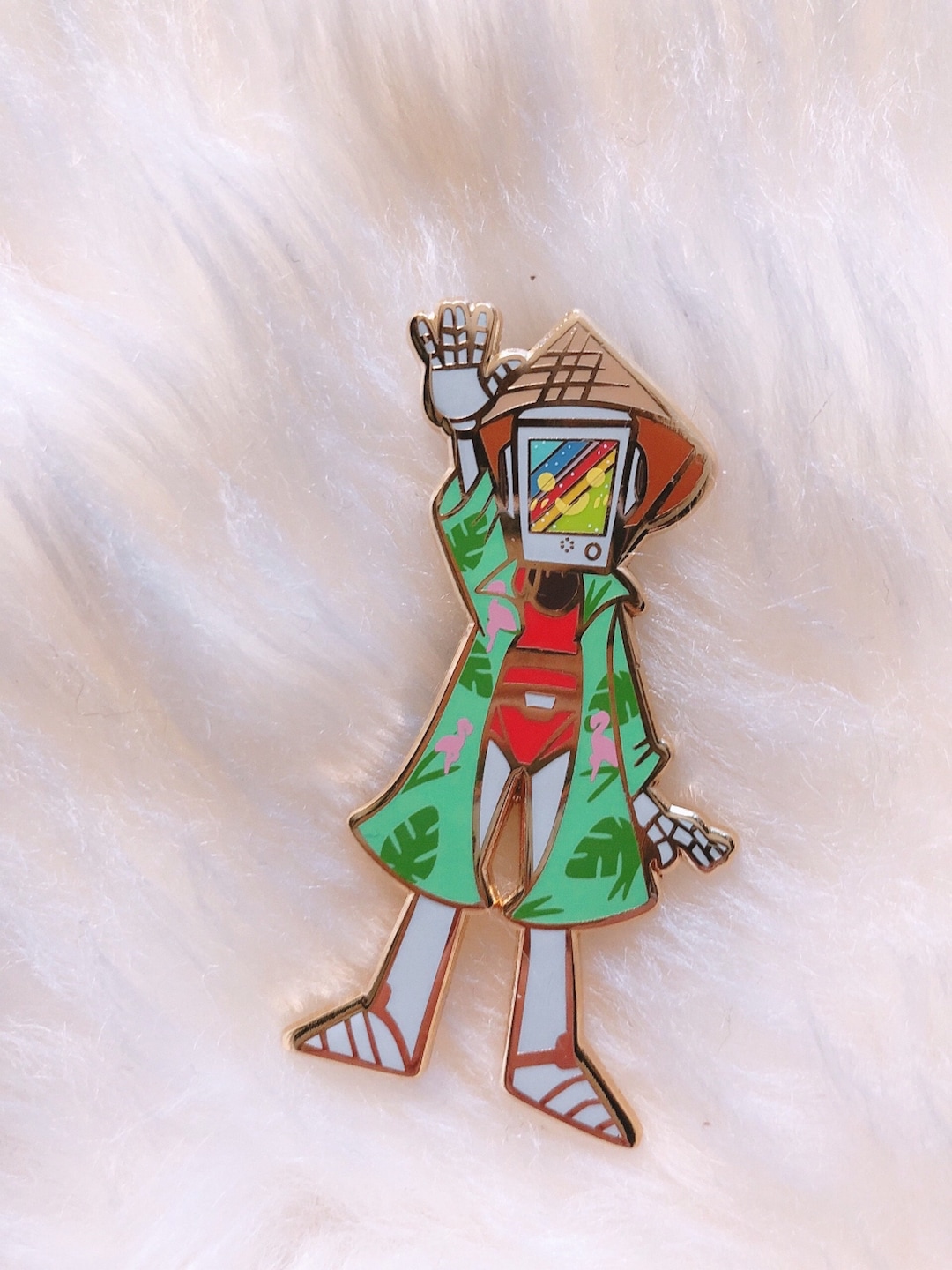 Stray Momo Enamel Pin - Etsy