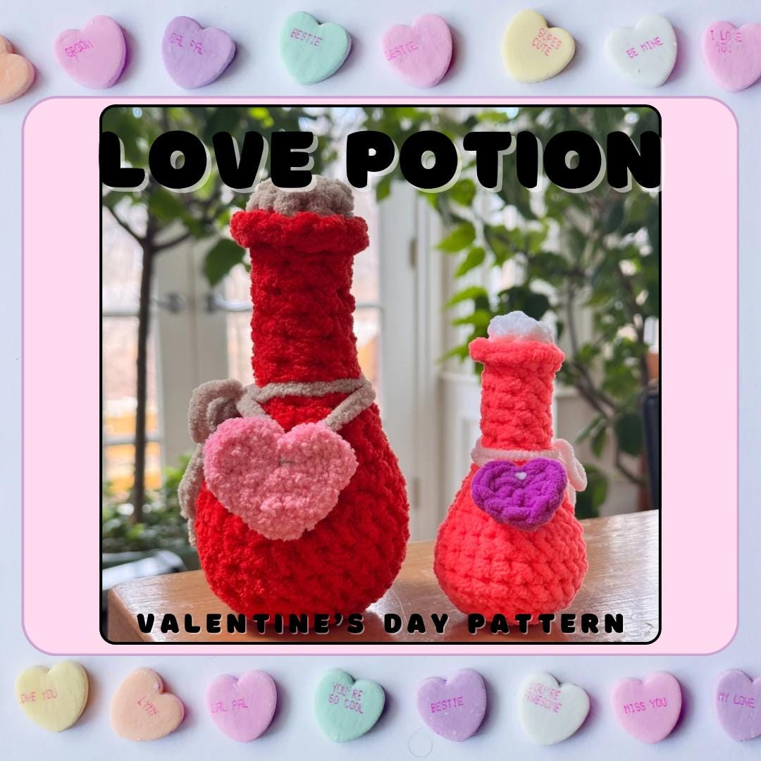 Love Potion CROCHET PATTERN - Etsy